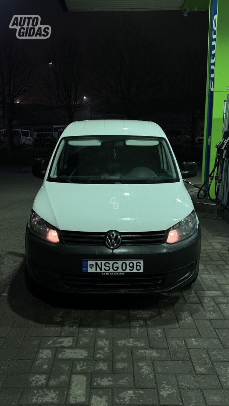 White Volkswagen Caddy 2015 in Klaipeda, with an engine capacity of 1.60 L and mileage of 243 thousand km for 5500 €, photo 2 on AUTOMOTO.COM.LV