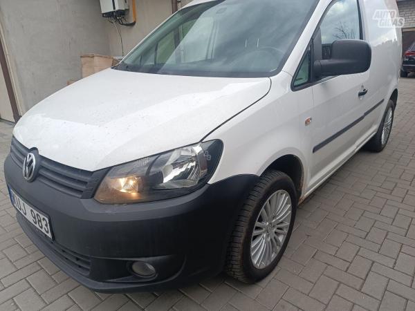 White Volkswagen Caddy 2015 in Kaunas, with an engine capacity of 1.60 L and mileage of 440 thousand km for 3600 €, photo 2 on AUTOMOTO.COM.LV