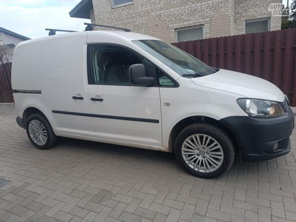 White Volkswagen Caddy 2015 in Kaunas, with an engine capacity of 1.60 L and mileage of 440 thousand km for 3600 €, photo 3 on AUTOMOTO.COM.LV