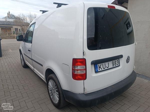 White Volkswagen Caddy 2015 in Kaunas, with an engine capacity of 1.60 L and mileage of 440 thousand km for 3600 €, photo 4 on AUTOMOTO.COM.LV