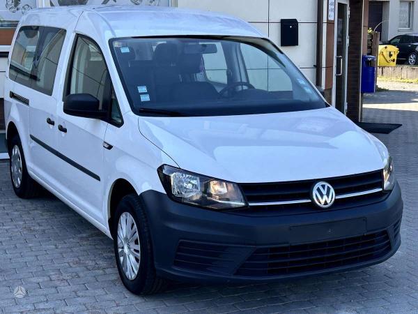 White Volkswagen Caddy 2015 in Kretinga, with an engine capacity of 2.00 L and mileage of 205 thousand km for 6300 €, photo 2 on AUTOMOTO.COM.LV