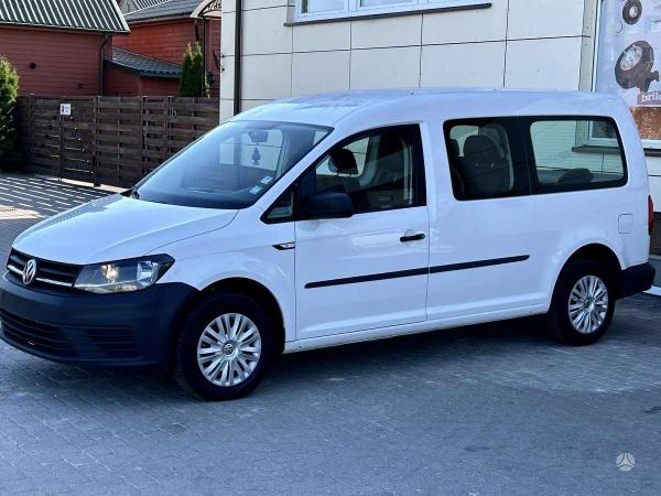 White Volkswagen Caddy 2015 in Kretinga, with an engine capacity of 2.00 L and mileage of 205 thousand km for 6300 €, photo 6 on AUTOMOTO.COM.LV