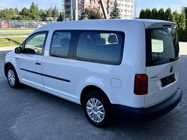 White Volkswagen Caddy 2015 in Kretinga, with an engine capacity of 2.00 L and mileage of 205 thousand km for 6300 €, photo 8 on AUTOMOTO.COM.LV