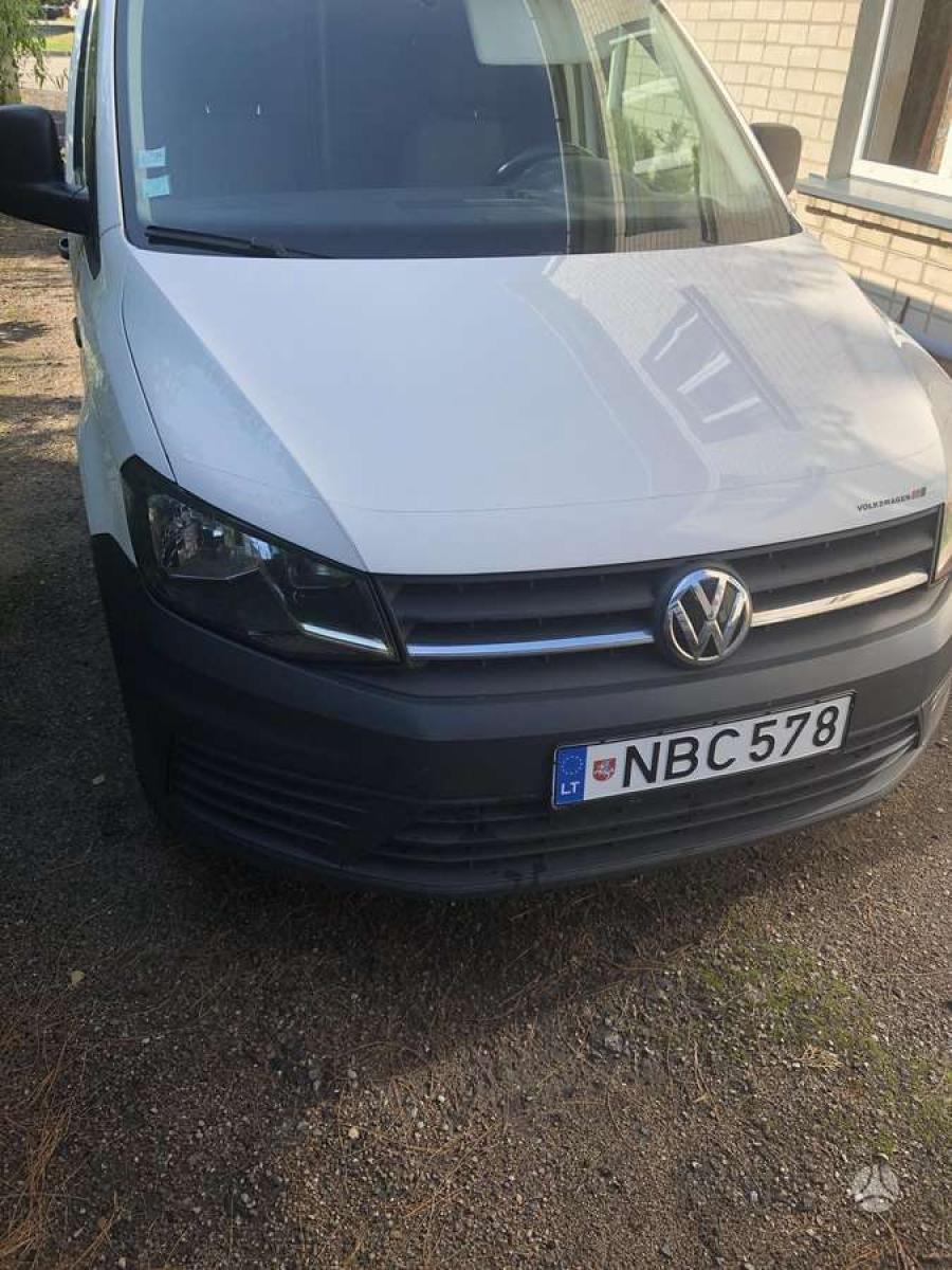 White Volkswagen Caddy 2015 in Sakiai, with an engine capacity of 1.60 L and mileage of 249 thousand km for 6800 €, photo 1 on AUTOMOTO.COM.LV