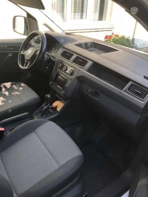 White Volkswagen Caddy 2015 in Sakiai, with an engine capacity of 1.60 L and mileage of 249 thousand km for 6800 €, photo 12 on AUTOMOTO.COM.LV