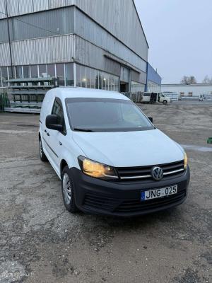 White Volkswagen Caddy 2016 in Vilnius, with an engine capacity of 2.00 L and mileage of 179 thousand km for 4400 €, photo 2 on AUTOMOTO.COM.LV