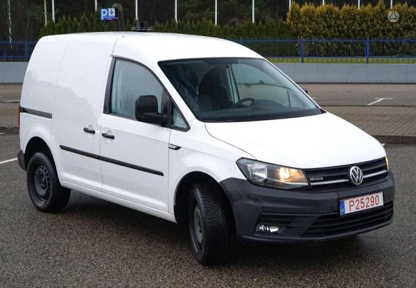 White Volkswagen Caddy 2016 in Vilnius, with an engine capacity of 1.97 L and mileage of 120 thousand km for 12000 €, photo 3 on AUTOMOTO.COM.LV