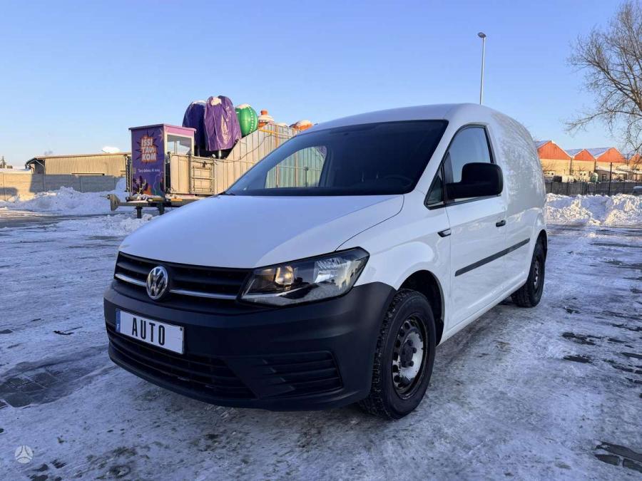 White Volkswagen Caddy 2016 in Taurage, with an engine capacity of 1.97 L and mileage of 172 thousand km for 5999 €, photo 4 on AUTOMOTO.COM.LV
