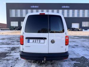 White Volkswagen Caddy 2016 in Taurage, with an engine capacity of 1.97 L and mileage of 172 thousand km for 5999 €, photo 8 on AUTOMOTO.COM.LV