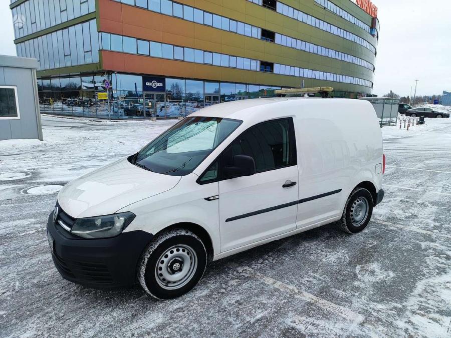 Balts Volkswagen Caddy 2016 Viļņa, ar dzinēja tilpumu 1.97 L un nobraukumu 234 tūkst. km par 4950 €, foto 1 vietnē AUTOMOTO.COM.LV