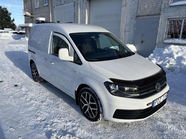 Balts Volkswagen Caddy 2016 Kelmė, ar dzinēja tilpumu 2.00 L un nobraukumu 270 tūkst. km par 6350 €, foto 1 vietnē AUTOMOTO.COM.LV
