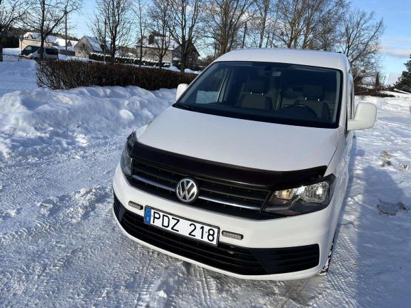 Balts Volkswagen Caddy 2016 Kelmė, ar dzinēja tilpumu 2.00 L un nobraukumu 270 tūkst. km par 6350 €, foto 2 vietnē AUTOMOTO.COM.LV