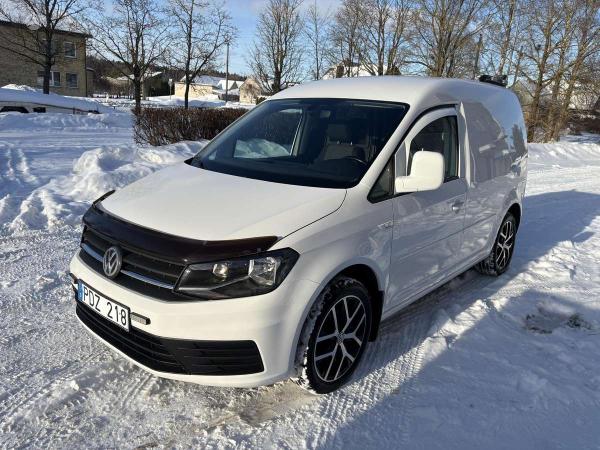 Balts Volkswagen Caddy 2016 Kelmė, ar dzinēja tilpumu 2.00 L un nobraukumu 270 tūkst. km par 6350 €, foto 3 vietnē AUTOMOTO.COM.LV