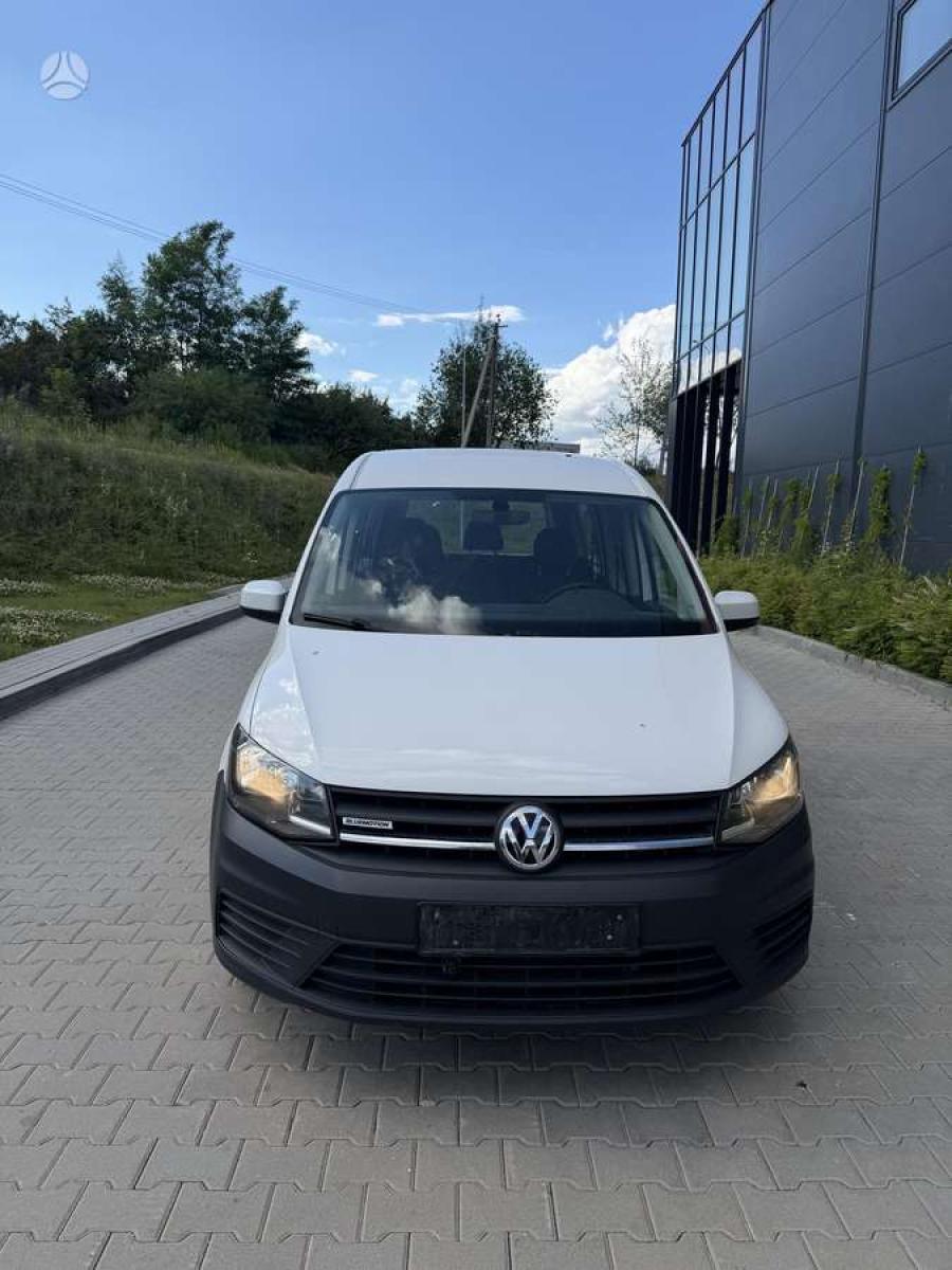 White Volkswagen Caddy 2016 in Vilnius, with an engine capacity of 1.40 L and mileage of 200 thousand km for 8500 €, photo 3 on AUTOMOTO.COM.LV