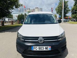 White Volkswagen Caddy 2016 in Kaunas, with an engine capacity of 1.60 L and mileage of 210 thousand km for 4700 €, photo 5 on AUTOMOTO.COM.LV
