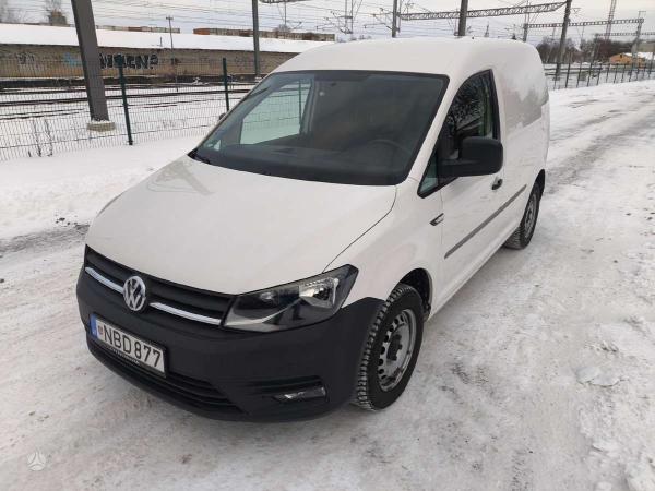 Balts Volkswagen Caddy 2017 Šauļi, ar dzinēja tilpumu 2.00 L un nobraukumu 158 tūkst. km par 6100 €, foto 1 vietnē AUTOMOTO.COM.LV