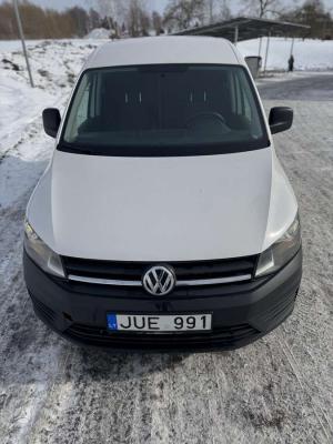 White Volkswagen Caddy 2017 in Vievis, with an engine capacity of 1.98 L and mileage of 228 thousand km for 5200 €, photo  on AUTOMOTO.COM.LV