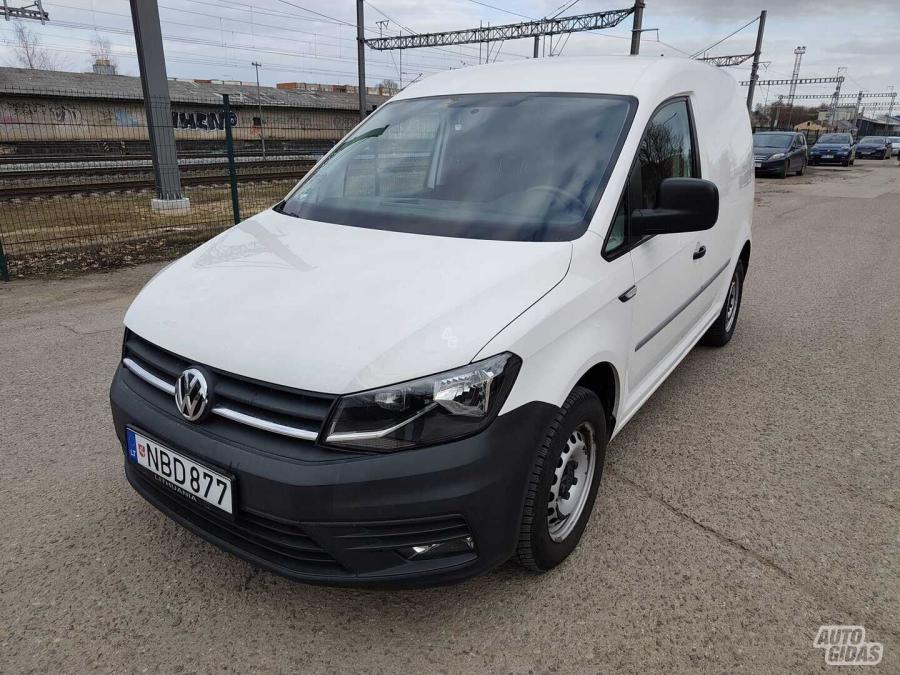 White Volkswagen Caddy 2017 in Siauliai, with an engine capacity of 2.00 L and mileage of 158 thousand km for 6100 €, photo 1 on AUTOMOTO.COM.LV