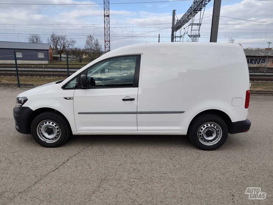 White Volkswagen Caddy 2017 in Siauliai, with an engine capacity of 2.00 L and mileage of 158 thousand km for 6100 €, photo 8 on AUTOMOTO.COM.LV