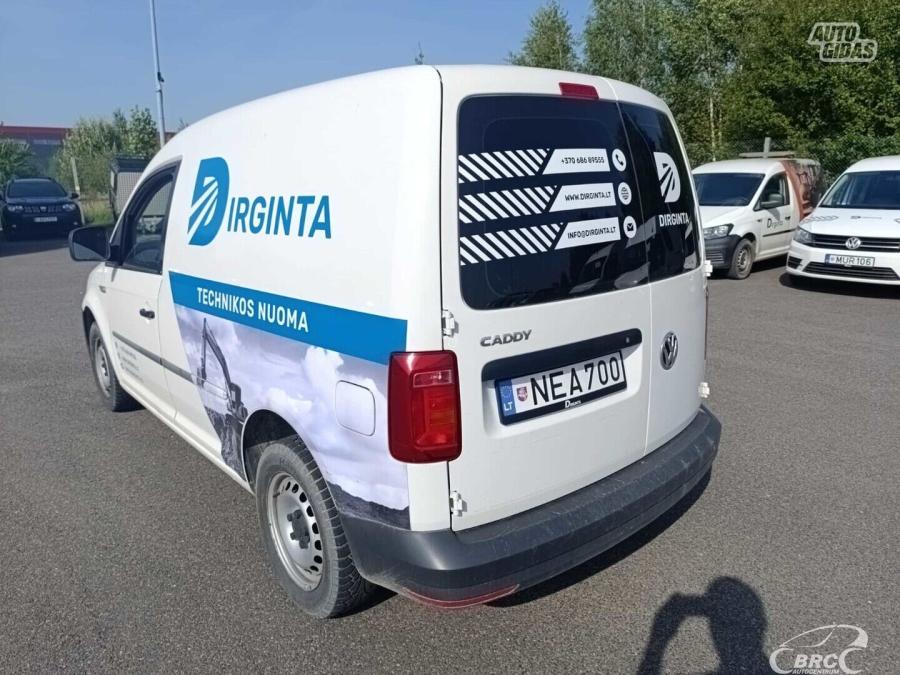 Balts Volkswagen Caddy 2018 Avižieniai, ar dzinēja tilpumu 2.00 L un nobraukumu 232 tūkst. km par 7900 €, foto 5 vietnē AUTOMOTO.COM.LV