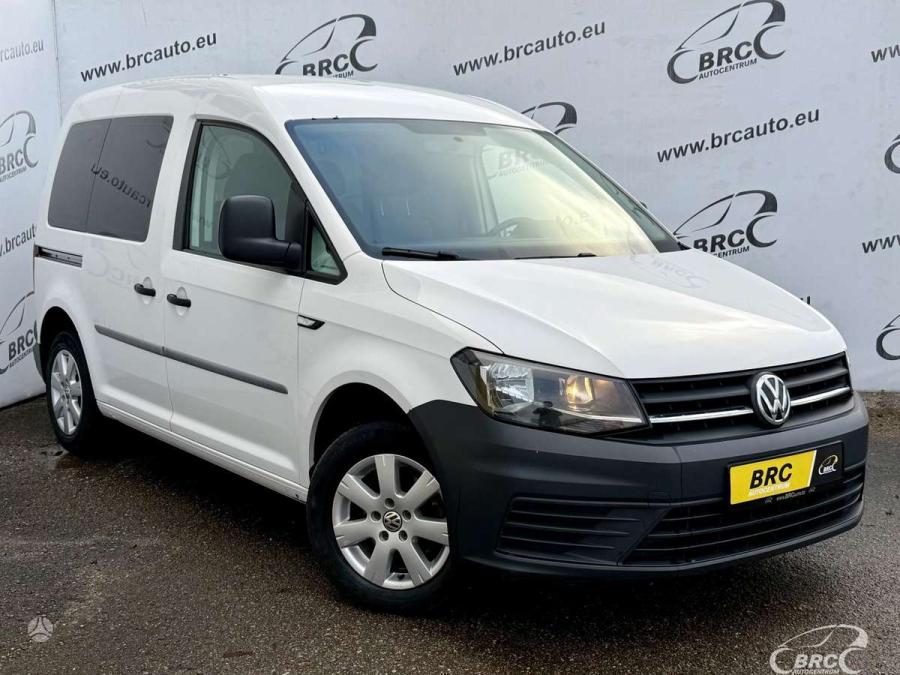 White Volkswagen Caddy 2018 in Klaipeda, with an engine capacity of 1.97 L and mileage of 220 thousand km for 6000 €, photo 26 on AUTOMOTO.COM.LV