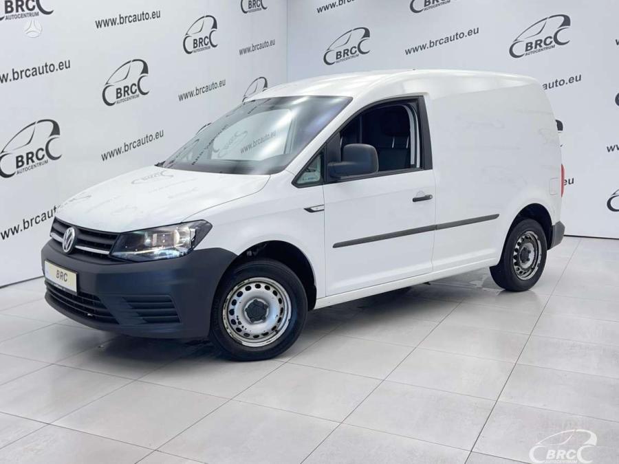 White Volkswagen Caddy 2018 in Vilnius, with an engine capacity of 1.97 L and mileage of 251 thousand km for 7500 €, photo 1 on AUTOMOTO.COM.LV