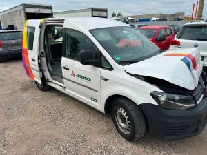 Balts Volkswagen Caddy 2018 Jurbarkas, ar dzinēja tilpumu 1.97 L un nobraukumu 117 tūkst. km par 3871 €, foto  vietnē AUTOMOTO.COM.LV