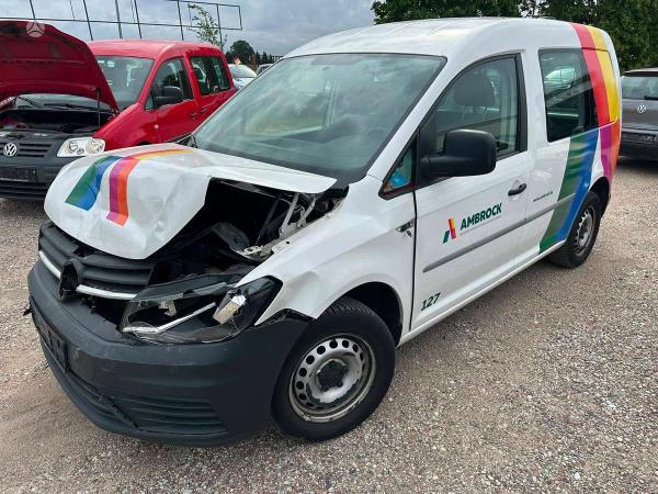 Balts Volkswagen Caddy 2018 Jurbarkas, ar dzinēja tilpumu 1.97 L un nobraukumu 117 tūkst. km par 3871 €, foto 4 vietnē AUTOMOTO.COM.LV