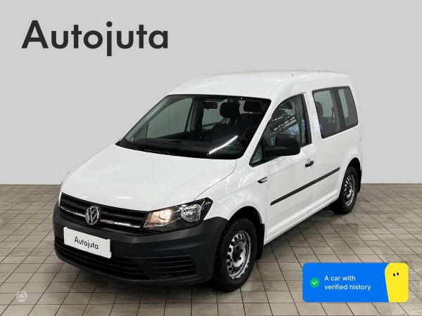 Balts Volkswagen Caddy 2019 Kauņa, ar dzinēja tilpumu 1.20 L un nobraukumu 137 tūkst. km par 11200 €, foto 1 vietnē AUTOMOTO.COM.LV