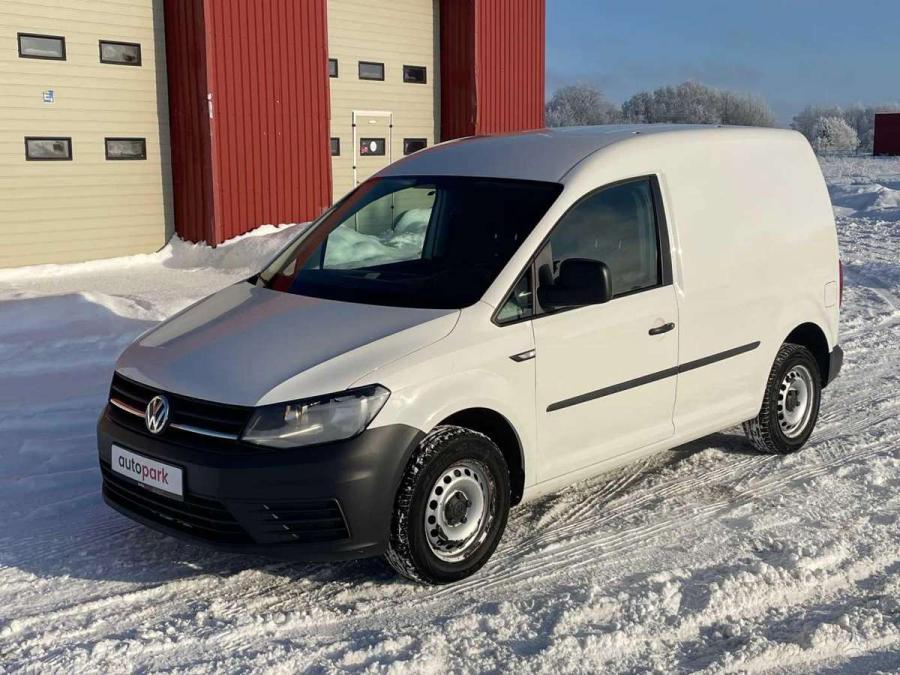 Balts Volkswagen Caddy 2019 Ukmergė, ar dzinēja tilpumu 1.97 L un nobraukumu 171 tūkst. km par 7500 €, foto 1 vietnē AUTOMOTO.COM.LV