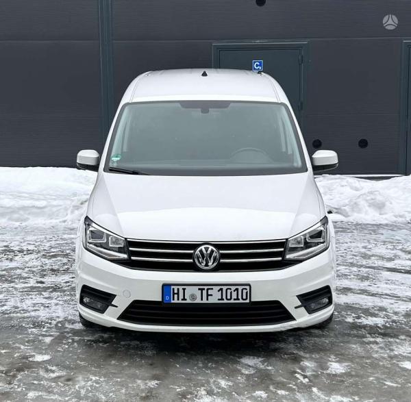 Balts Volkswagen Caddy 2019 Viļņa, ar dzinēja tilpumu 1.97 L un nobraukumu 241 tūkst. km par 9500 €, foto 2 vietnē AUTOMOTO.COM.LV