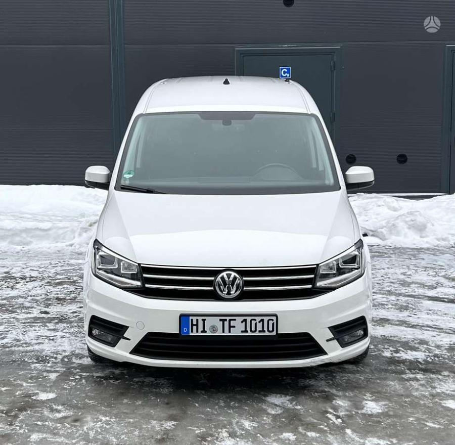 Balts Volkswagen Caddy 2019 Viļņa, ar dzinēja tilpumu 1.97 L un nobraukumu 241 tūkst. km par 9500 €, foto 2 vietnē AUTOMOTO.COM.LV