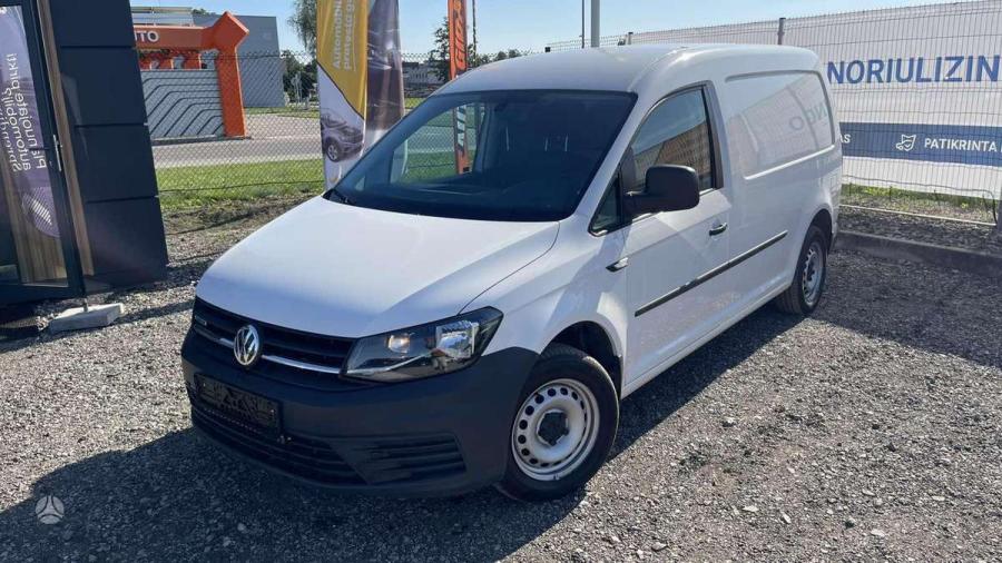 White Volkswagen Caddy 2019 in Marijampole, with an engine capacity of 1.40 L and mileage of 109 thousand km for 11900 €, photo 6 on AUTOMOTO.COM.LV
