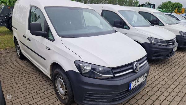 White Volkswagen Caddy 2019 in Kaunas, with an engine capacity of 1.97 L and mileage of 266 thousand km for 5500 €, photo 3 on AUTOMOTO.COM.LV
