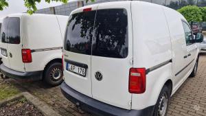 White Volkswagen Caddy 2019 in Kaunas, with an engine capacity of 1.97 L and mileage of 266 thousand km for 5500 €, photo 4 on AUTOMOTO.COM.LV