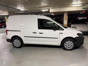 White Volkswagen Caddy 2020 in Vilnius, with an engine capacity of 1.97 L and mileage of 270 thousand km for 8300 €, photo 4 on AUTOMOTO.COM.LV