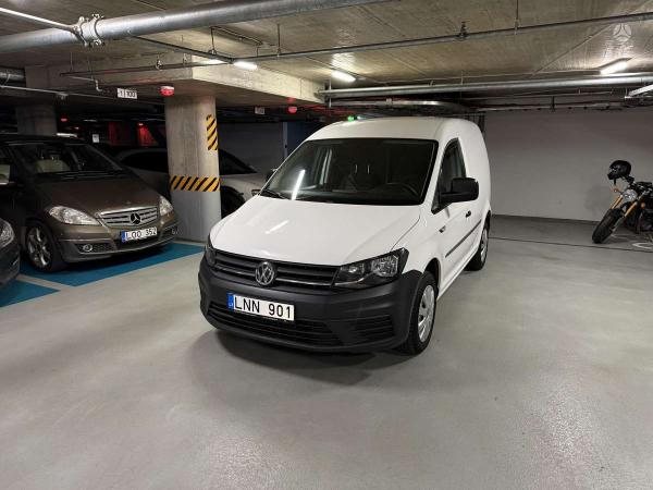 Balts Volkswagen Caddy 2020 Viļņa, ar dzinēja tilpumu 1.97 L un nobraukumu 270 tūkst. km par 8300 €, foto 5 vietnē AUTOMOTO.COM.LV