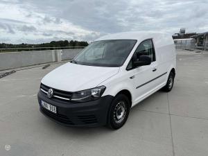 White Volkswagen Caddy 2020 in Vilnius, with an engine capacity of 1.97 L and mileage of 163 thousand km for 6200 €, photo  on AUTOMOTO.COM.LV