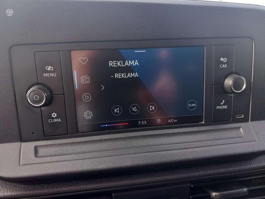 Balts Volkswagen Caddy 2021 Kauņa, ar dzinēja tilpumu 1.97 L un nobraukumu 760 tūkst. km par 8900 €, foto 13 vietnē AUTOMOTO.COM.LV