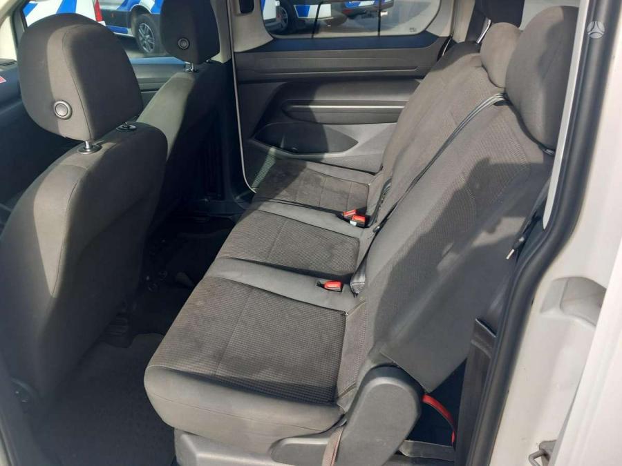 Balts Volkswagen Caddy 2021 Kauņa, ar dzinēja tilpumu 1.97 L un nobraukumu 760 tūkst. km par 8900 €, foto 14 vietnē AUTOMOTO.COM.LV