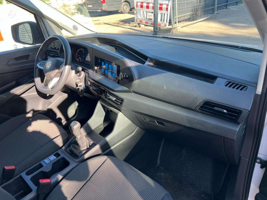 Balts Volkswagen Caddy 2021 Kauņa, ar dzinēja tilpumu 1.97 L un nobraukumu 96 tūkst. km par 10900 €, foto 15 vietnē AUTOMOTO.COM.LV