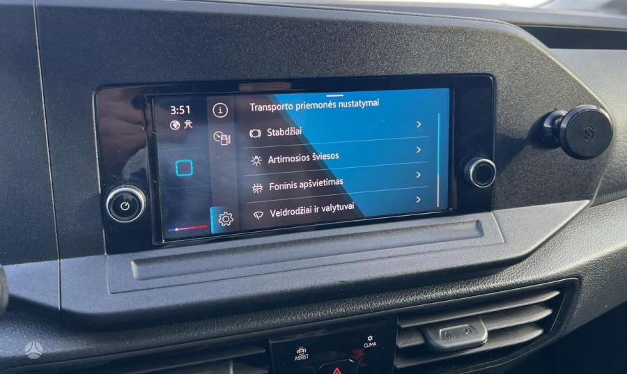 Balts Volkswagen Caddy 2021 Kauņa, ar dzinēja tilpumu 1.97 L un nobraukumu 96 tūkst. km par 10900 €, foto 24 vietnē AUTOMOTO.COM.LV