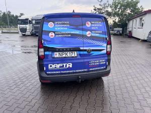 White Volkswagen Caddy 2022 in Jonava, with an engine capacity of 1.97 L and mileage of 267 thousand km for 11000 €, photo 5 on AUTOMOTO.COM.LV