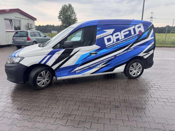 White Volkswagen Caddy 2022 in Jonava, with an engine capacity of 1.97 L and mileage of 267 thousand km for 11000 €, photo 8 on AUTOMOTO.COM.LV