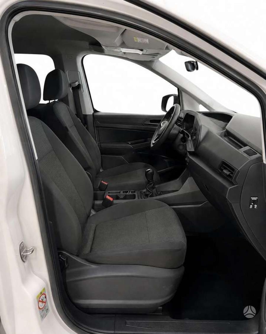 Balts Volkswagen Caddy 2023 Kauņa, ar dzinēja tilpumu 1.97 L un nobraukumu 82 tūkst. km par 16300 €, foto 7 vietnē AUTOMOTO.COM.LV