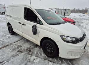 White Volkswagen Caddy 2024 in Klaipeda, with an engine capacity of 1.97 L and mileage of 11 thousand km for 4900 €, photo  on AUTOMOTO.COM.LV