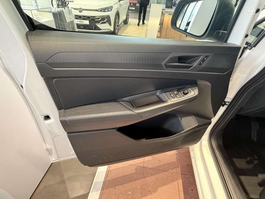 White Volkswagen Caddy 2026 in Siauliai, with an engine capacity of 1.97 L and mileage of 0 thousand km for 27999 €, photo 9 on AUTOMOTO.COM.LV