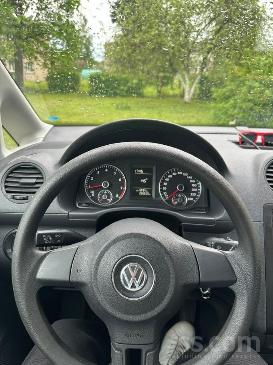 Balts Volkswagen Caddy 2011 Aizkraukle, ar dzinēja tilpumu 1.20 L un nobraukumu 264 tūkst. km par 2700 €, foto 9 vietnē AUTOMOTO.COM.LV