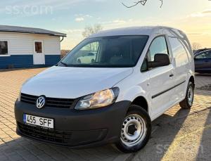 White Volkswagen Caddy 2012 in Valka, with an engine capacity of 1.60 L and mileage of 235 thousand km for 4850 €, photo 1 on AUTOMOTO.COM.LV