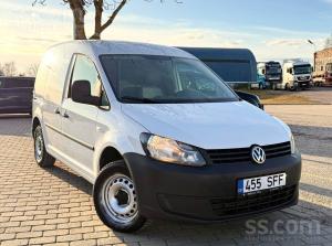 White Volkswagen Caddy 2012 in Valka, with an engine capacity of 1.60 L and mileage of 235 thousand km for 4850 €, photo 5 on AUTOMOTO.COM.LV